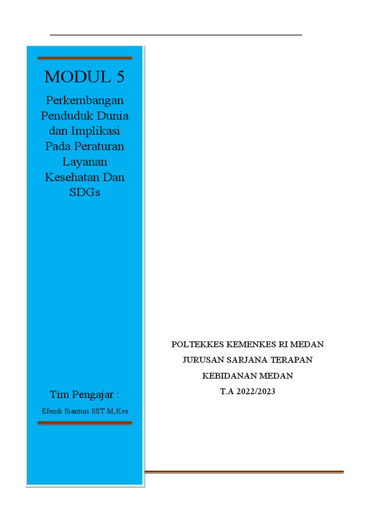 MODUL KEL 6C 703 | PDF