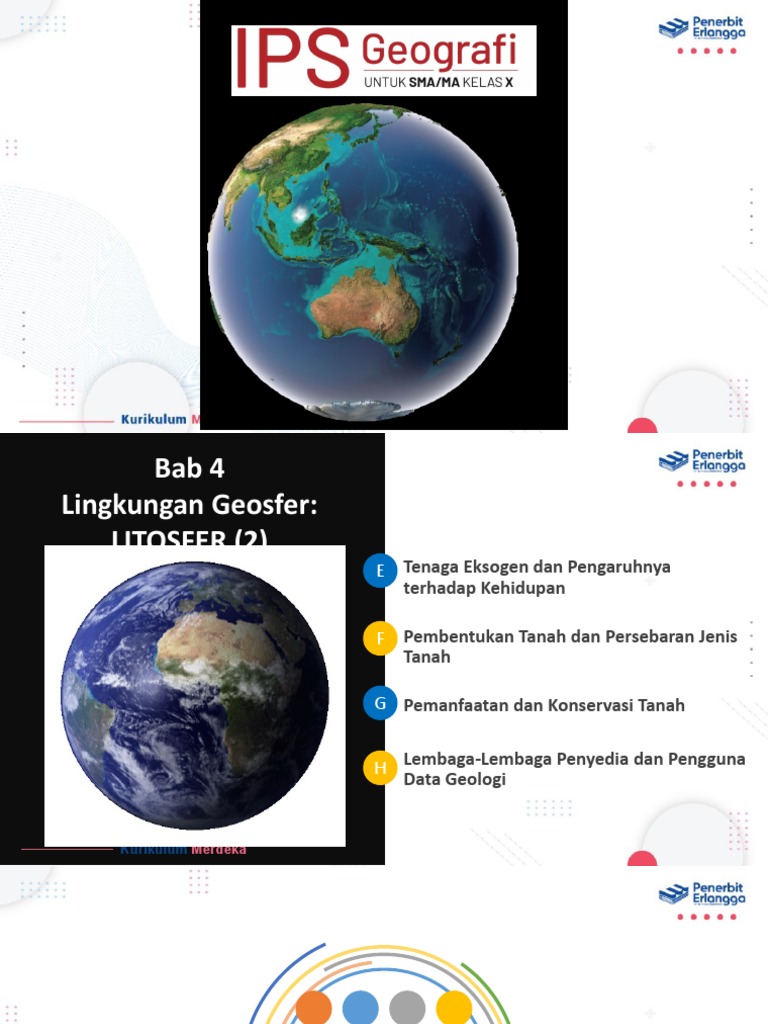 IPS Geografi SMA Kelas X - Bab 4 - Litosfer | PDF