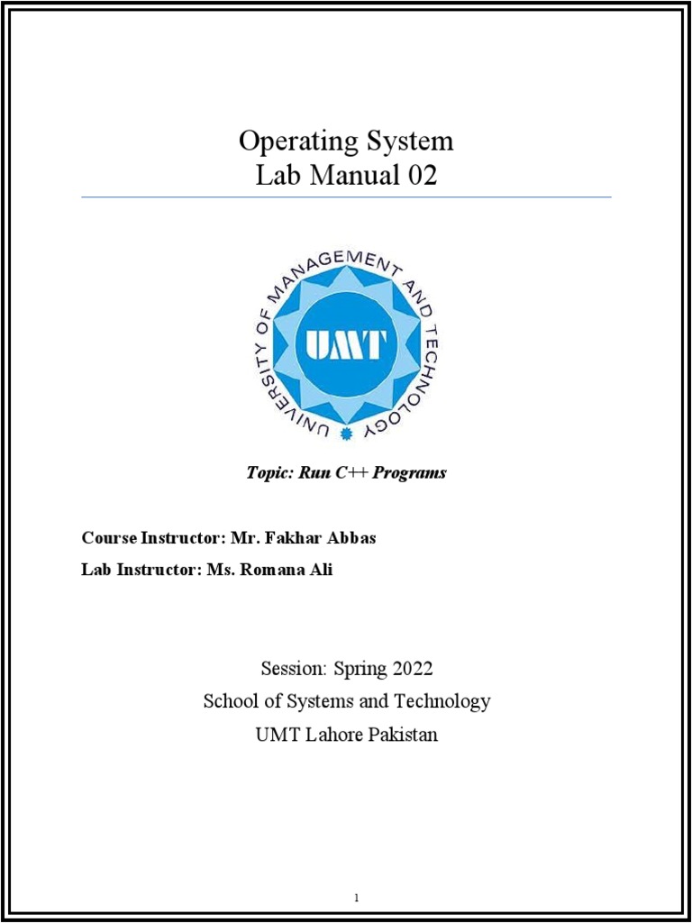 Lab Manual 02 | PDF | Computer File | Operating System Lab Manual 02 | PDF | Computer File | Operating System