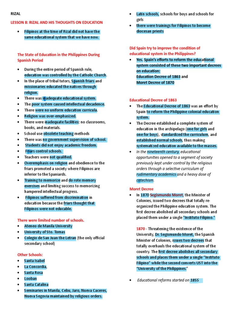 Reviewer Rizal | PDF