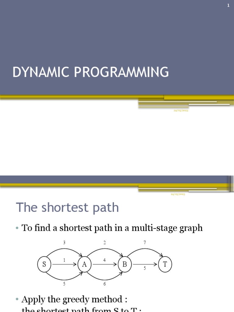 C10 Dynamic Programming Download Free Pdf Dynamic Programming Mathematical Optimization
