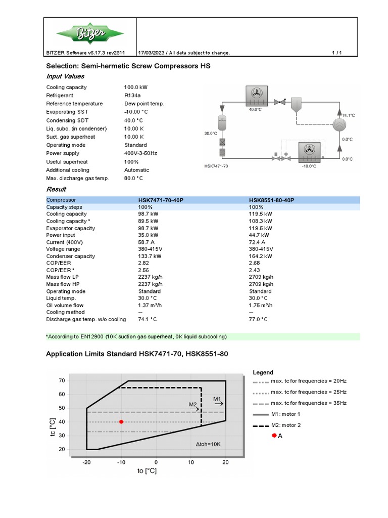 Bitzer Selection Software 2 | PDF | Temperature | Electrical Engineering