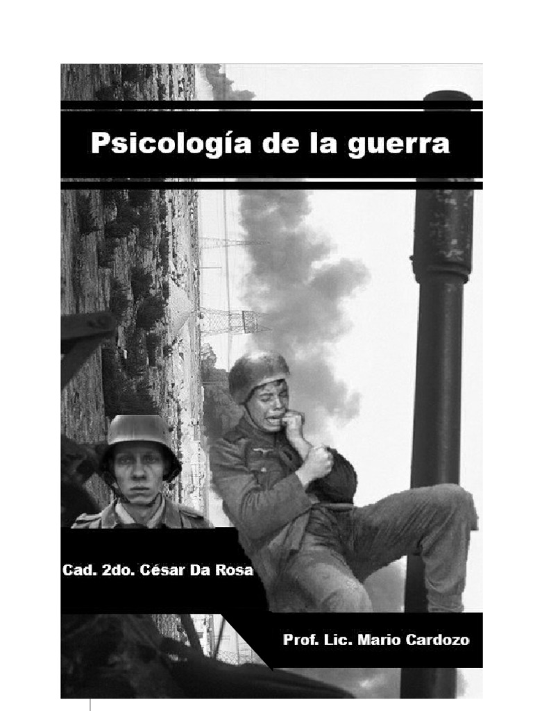 Psicología de La Guerra | PDF | Ansiedad | Estrés (biología)