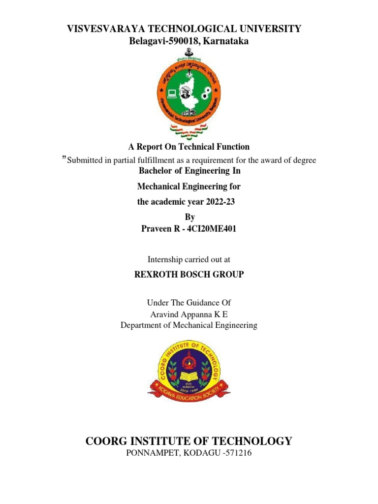 Praveen Internship Pdf Technology And Engineering 