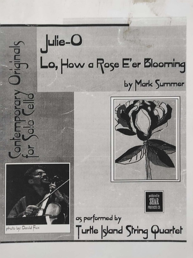 Julie-O Cello Solo | PDF