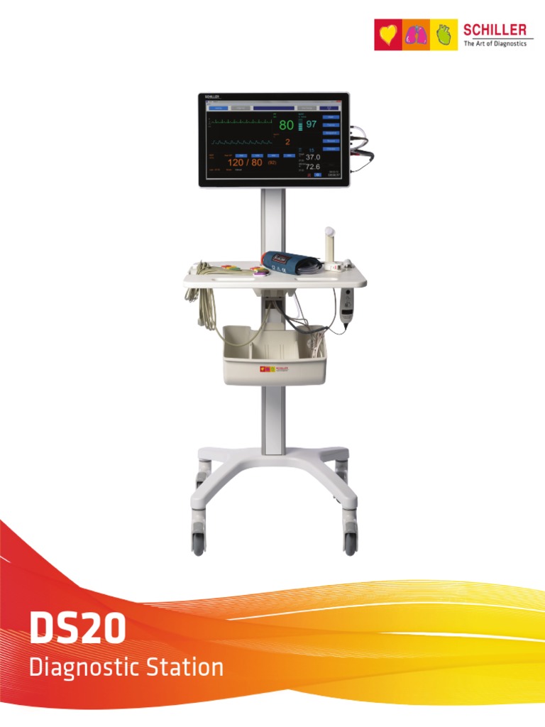 Schiller DS20 USA EN | PDF | Electrocardiography | Clinical Medicine