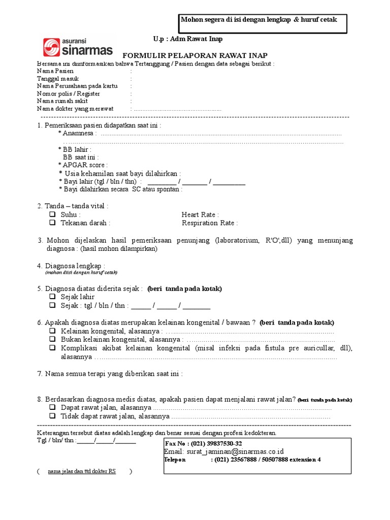 Formulir Bayi Baru Lahir Bbl Pdf