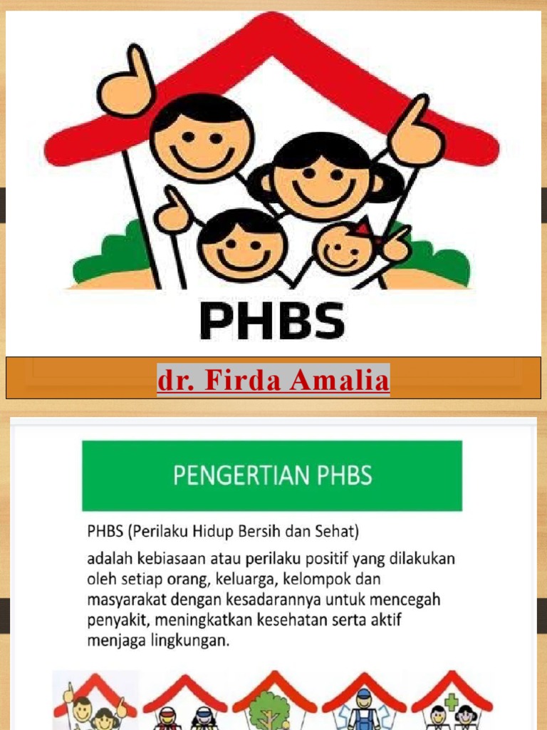 Presentasi PHBS | PDF | Kesehatan Holistik