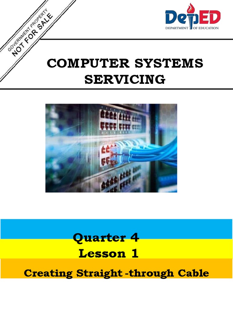 Computer Systems Servicing: Quarter 4 Lesson 1 | Download Free PDF | Information And ...