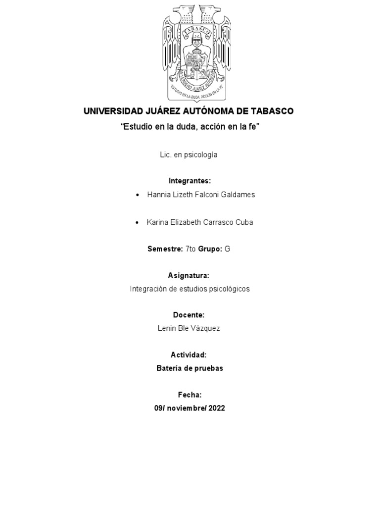 Prueba de Machover | PDF