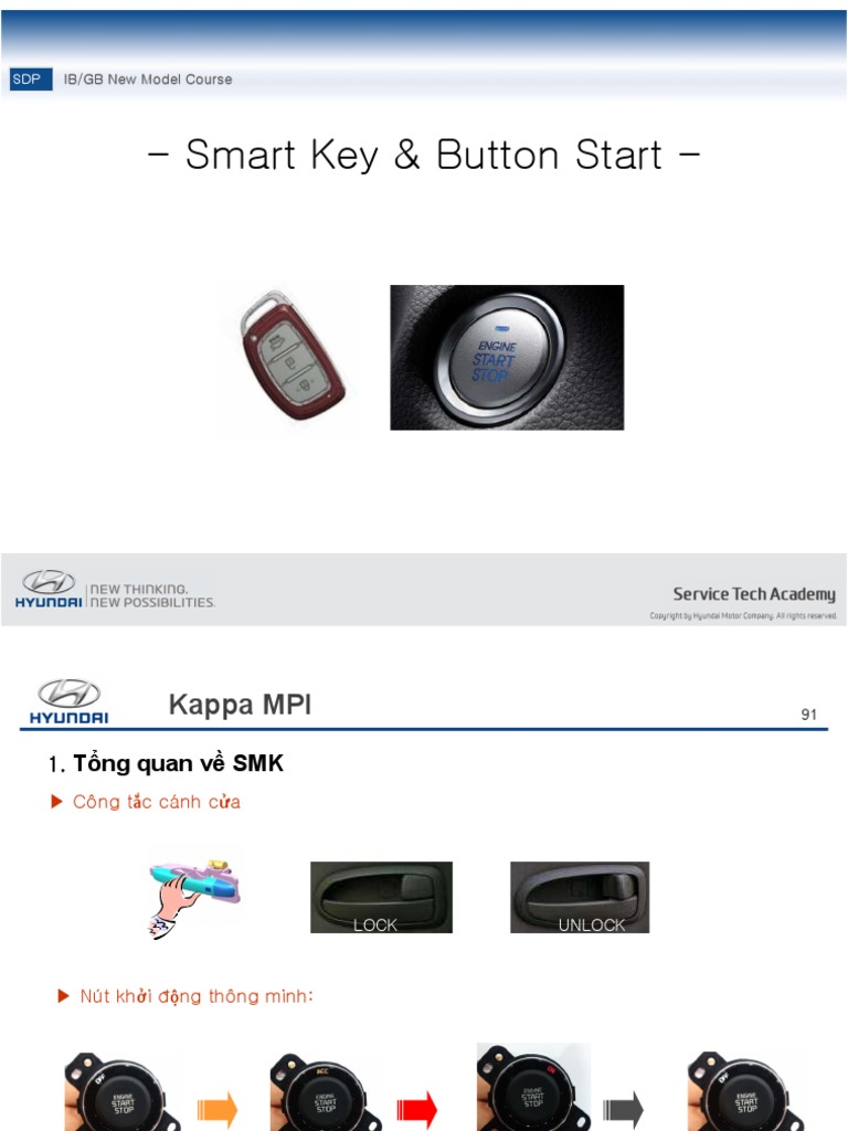 Kia Hyundai - Hệ thống smartkey | PDF