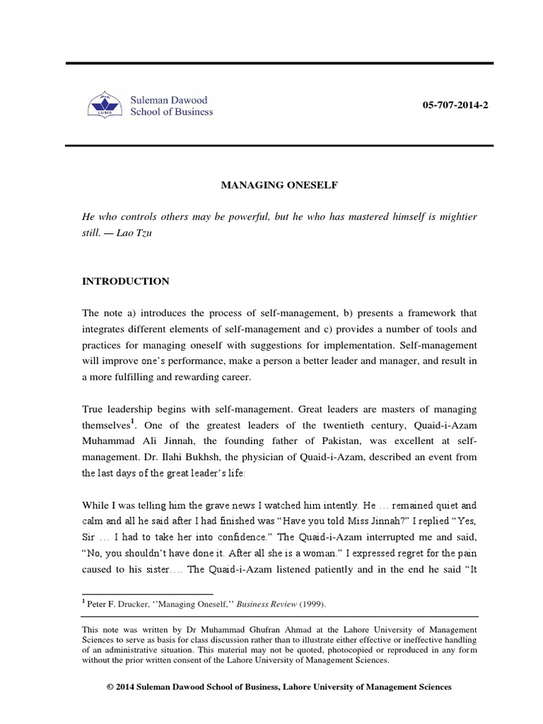 Case Stydy | Download Free PDF | Self-Management | Self Control