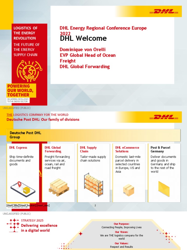 Dominique Von Orelli - DHL Welcome | PDF | Cargo | Logistics