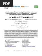 EURAMOS 1 Protocol v2-1 2009 04 21 1 | PDF | Sarcoma | Chemotherapy