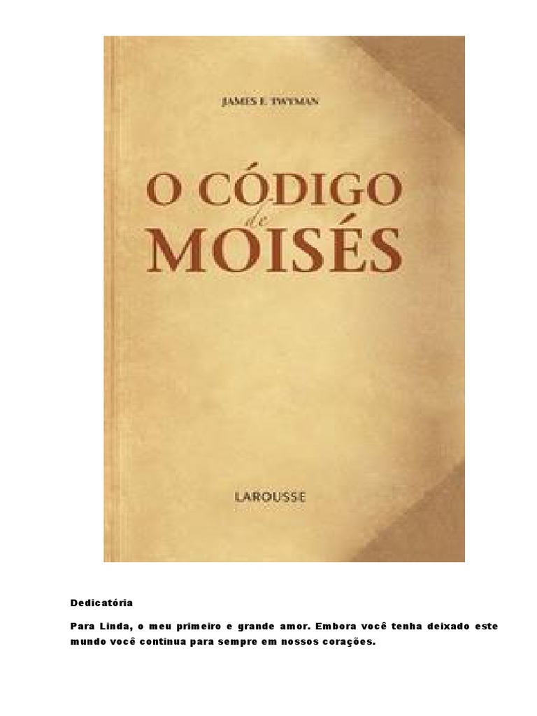 O Código de Moisés - Introdução | PDF | Deus | Liberdade