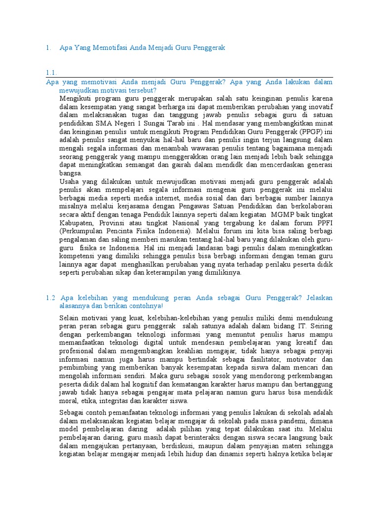 Soal Esay CGP Neng | PDF