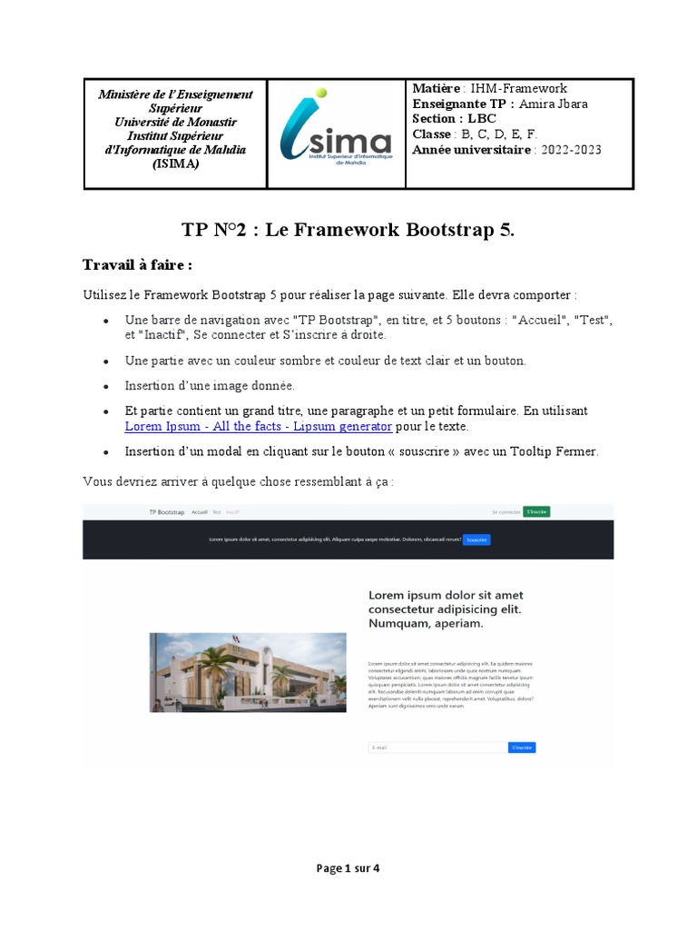 TP2 Bootstrap Correction | PDF | Tullii