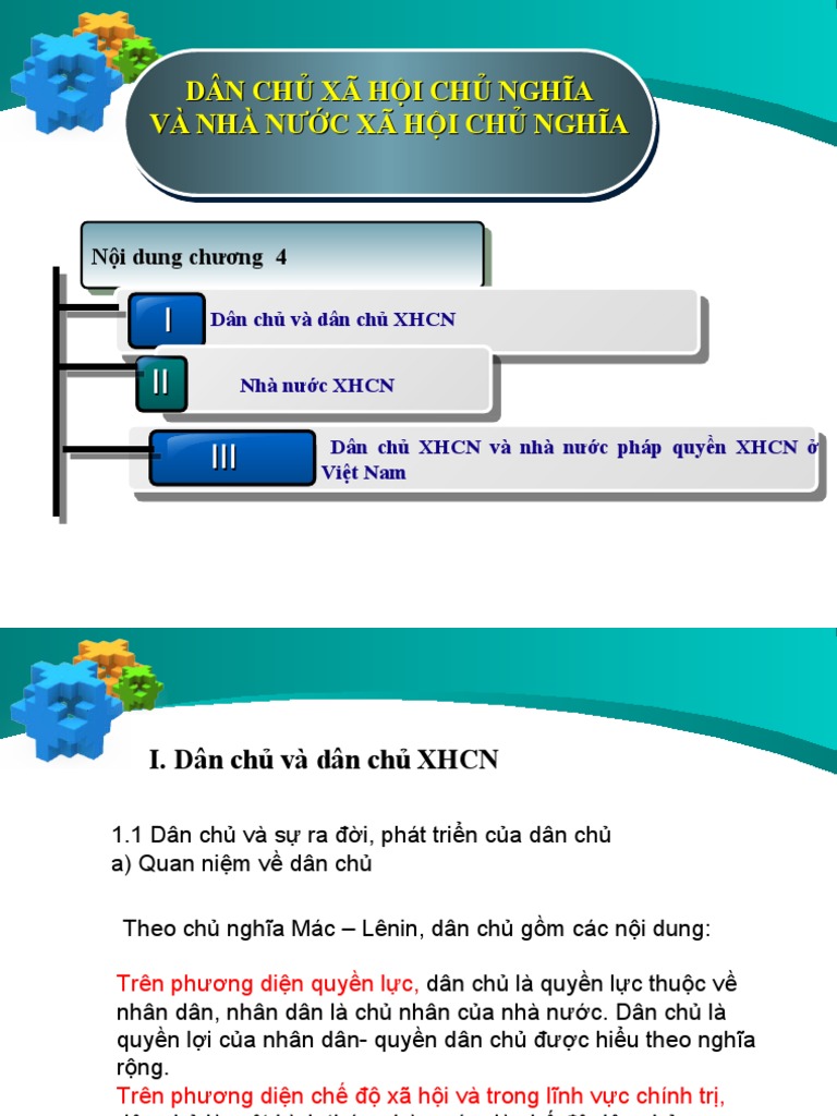 c4 Dân CH XHCN Và Nhà Nư C XHCN 2023 | PDF