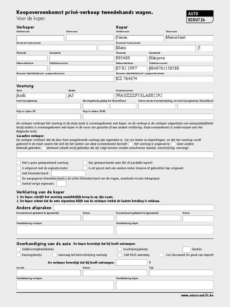 0XfKGAZlmp0KizAhMZYQ4 Koopovereenkomst Tweedehands Auto | PDF