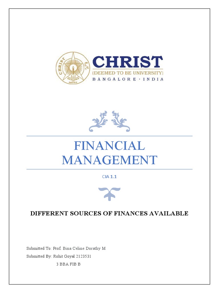 FM Cia 1.1 - 2123531 | PDF | Debt | Loans