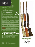 Tokarev TBP Owners Manual | PDF | Firearms | Shotgun