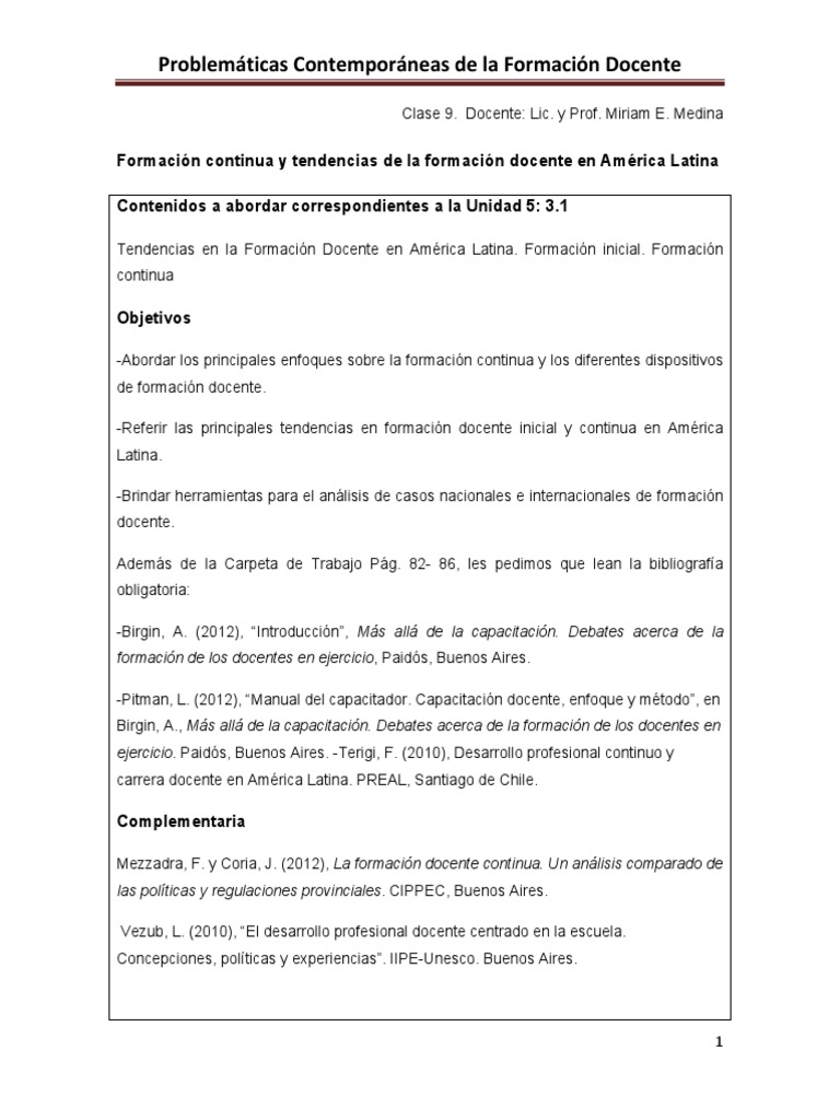 PCFD-Clase 9 M | PDF | Enseñando | Evaluación