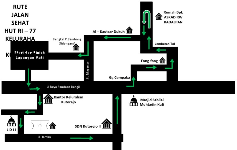 Rute Jalan Sehat | PDF
