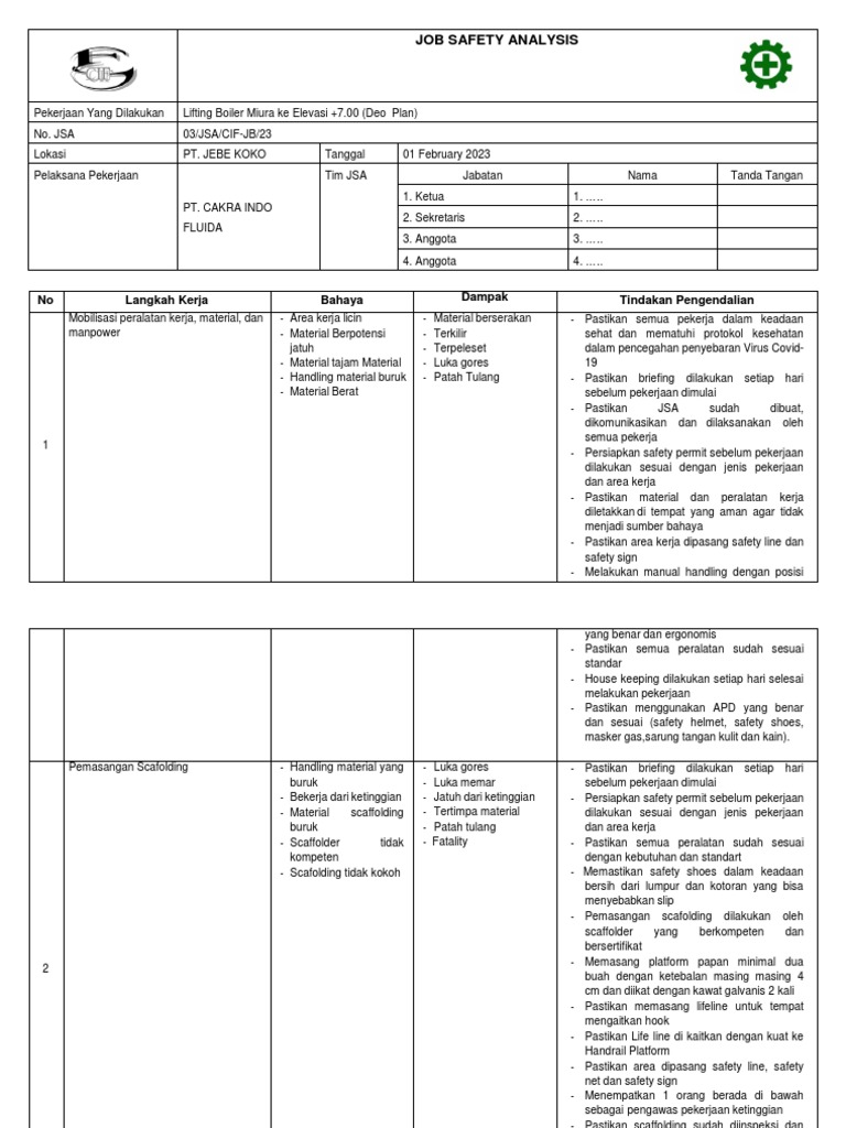 Jsa Boiler Deo | PDF