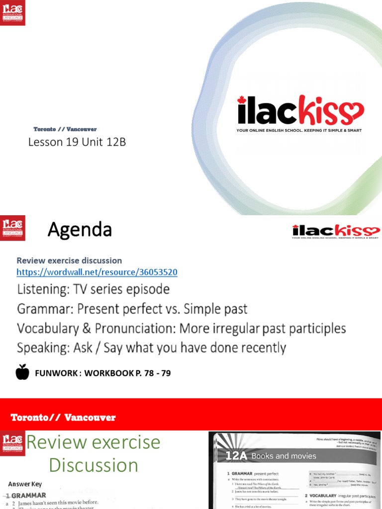 Lesson 19 Unit 12 B | PDF