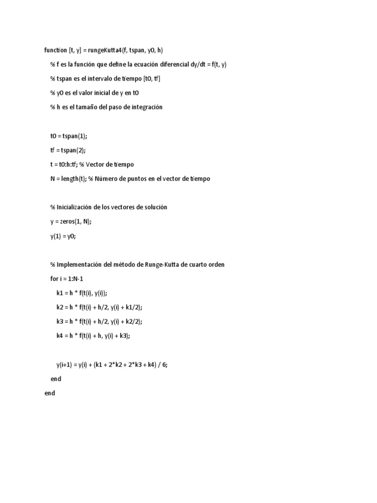 Ejercicio de Matlab | PDF