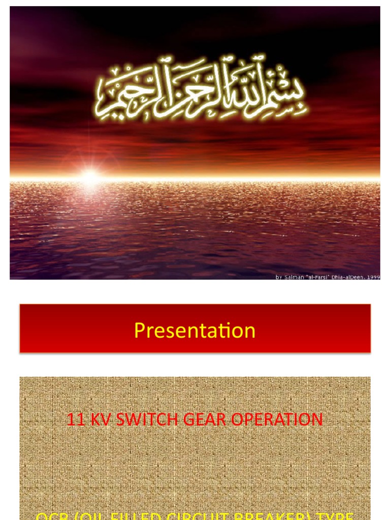 11kv Ocb Switch | PDF