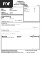 Coa Soap | PDF | Sodium Chloride | Soap