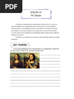 Artist Research Page Guidelines | PDF | The Arts | Aesthetics