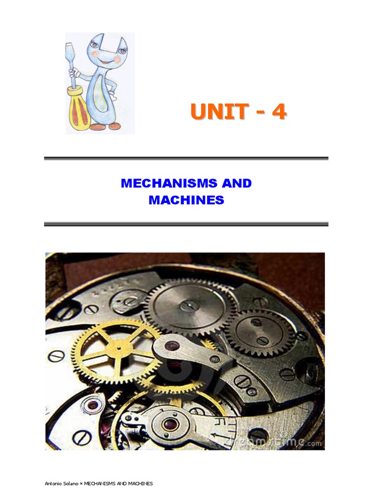 Mechanisms and Machines | PDF