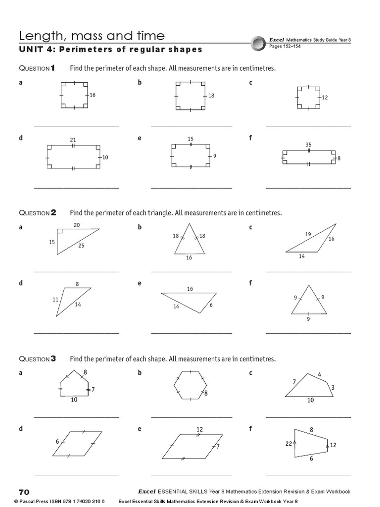 Perimeter and Circumference | PDF | Significant Figures | Pi