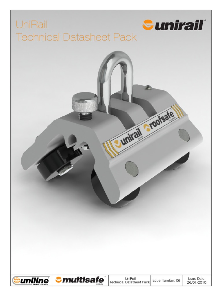 UniRail Technical Datasheet Overview | PDF | Screw | Iso 9000