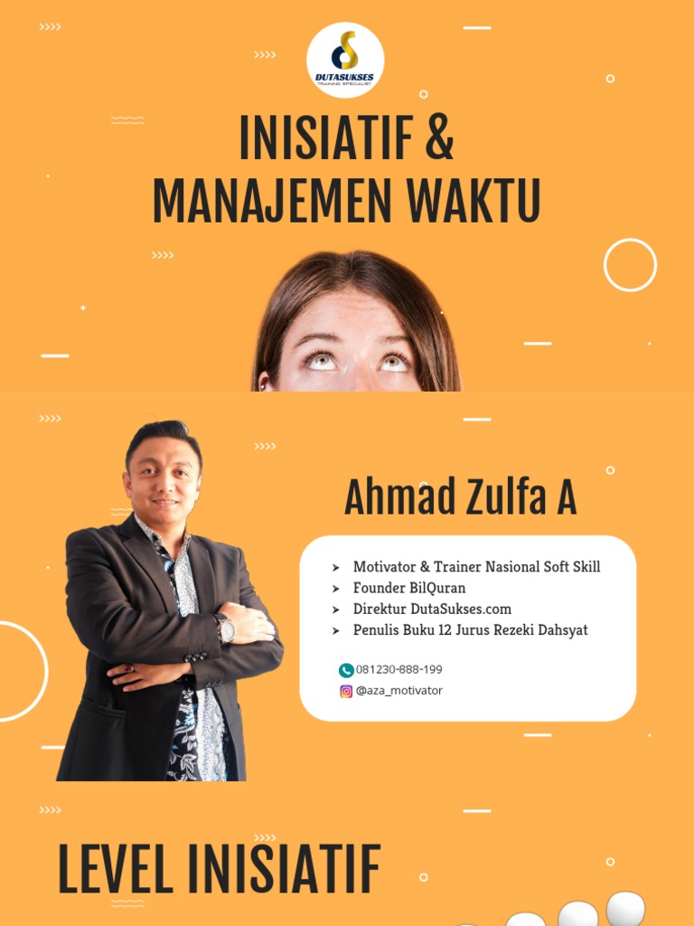 Inisiatif & Manajemen Waktu | PDF