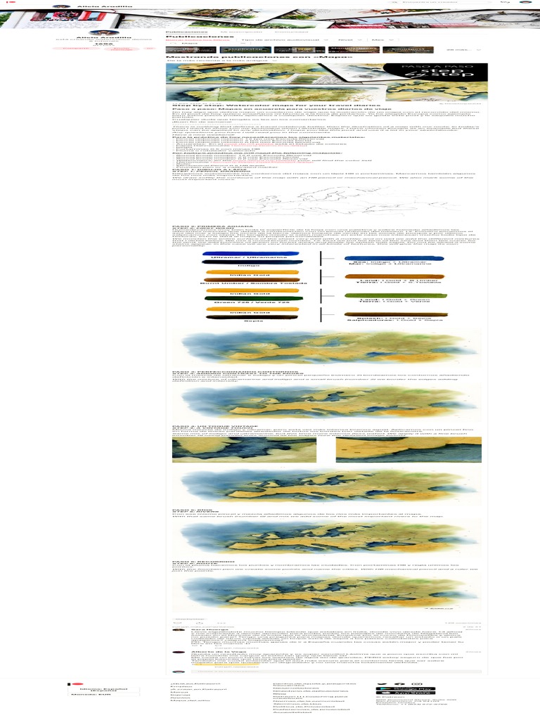 Alicia Aradilla Está Creando Watercolour Demos & Tutorials Patreon ...