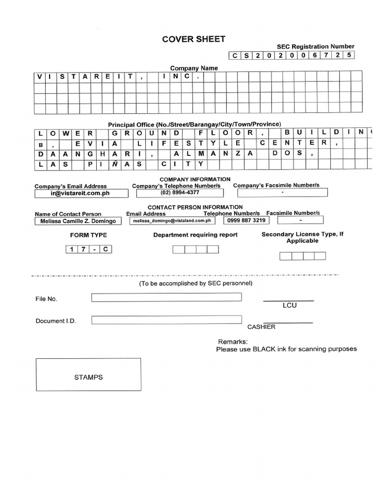VREIT INC. - Sec Form 17-C (3-Year Investment Strategy) - Final | PDF
