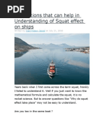 Ship Maneuvering and Turning Circles | PDF | Ships | Propeller