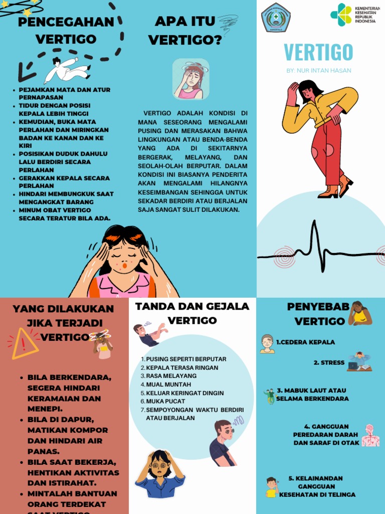 Leaflet Vertigo Nur Intan Hasan | PDF