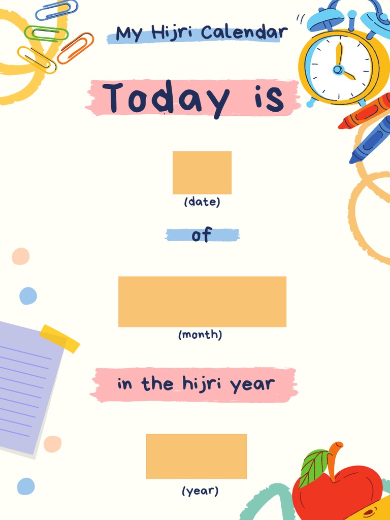 My Hijri Calendar | PDF