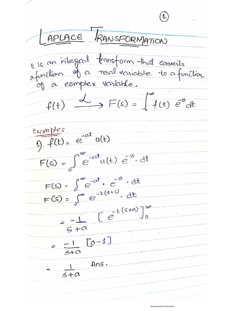 Control System Notes | PDF