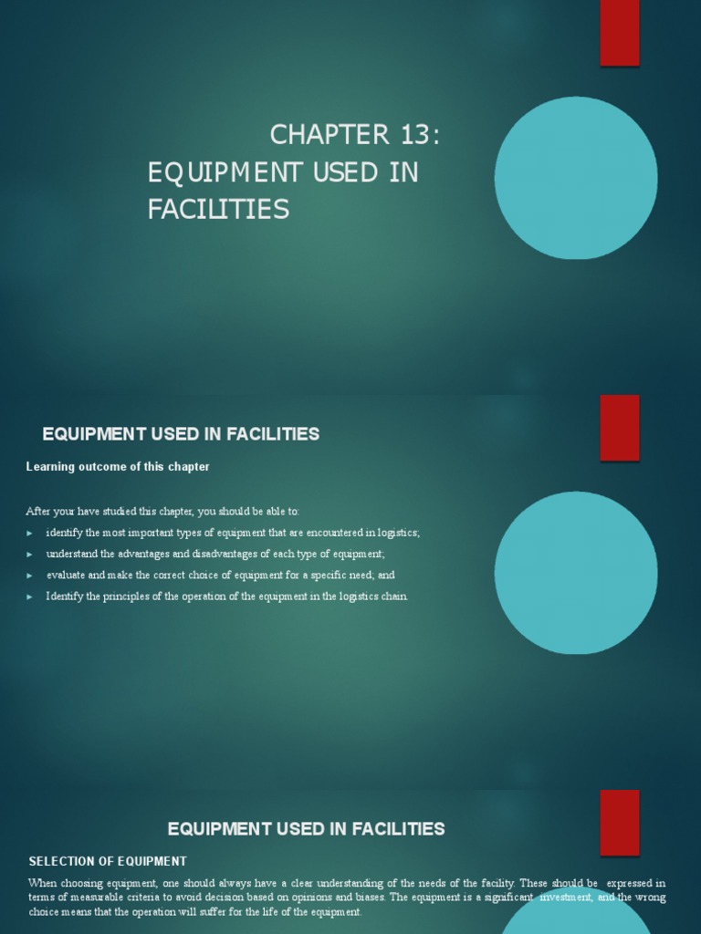 Chapter 13 | PDF | Crane (Machine) | Pallet