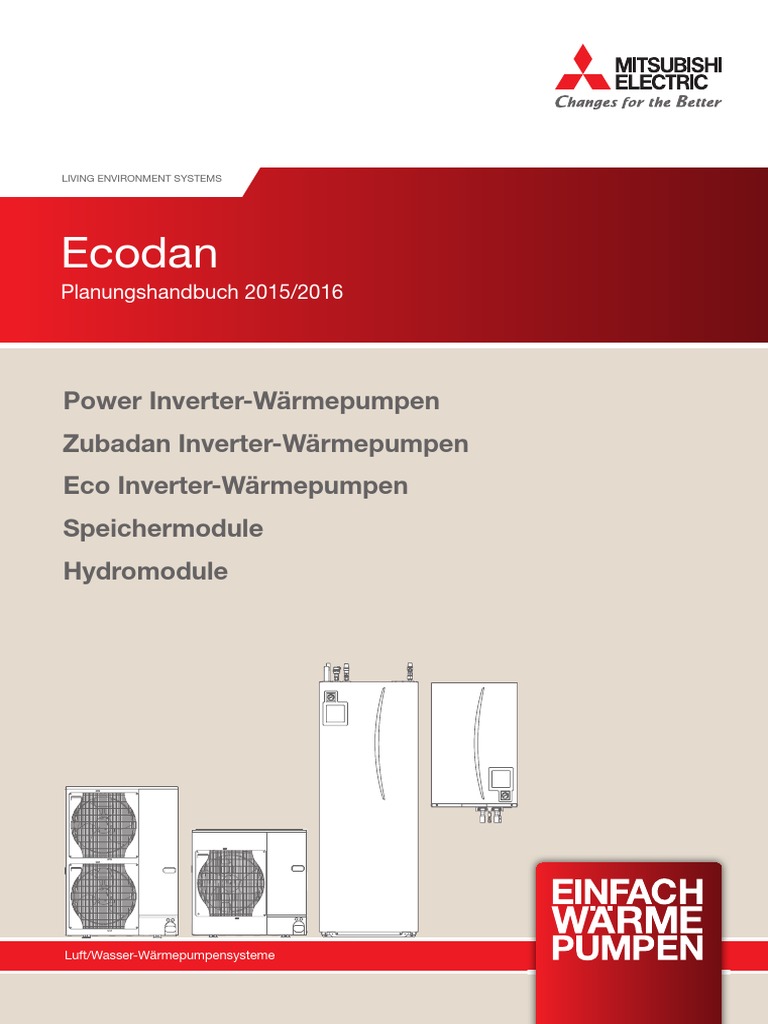 Planungshandbuch Ecodan 2015 2016 V2 | PDF