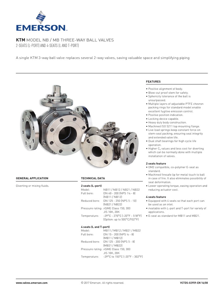 VCTDS 02959 en | PDF | Valve | Mechanical Engineering