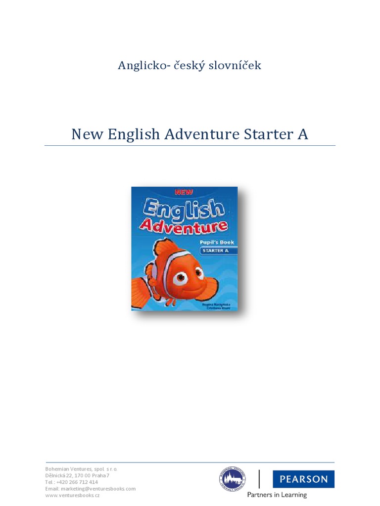 Adoc - Pub - New English Adventure Starter A | PDF