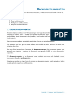 Que Es Un Documento Maestro | PDF | Point and Click | Microsoft Word