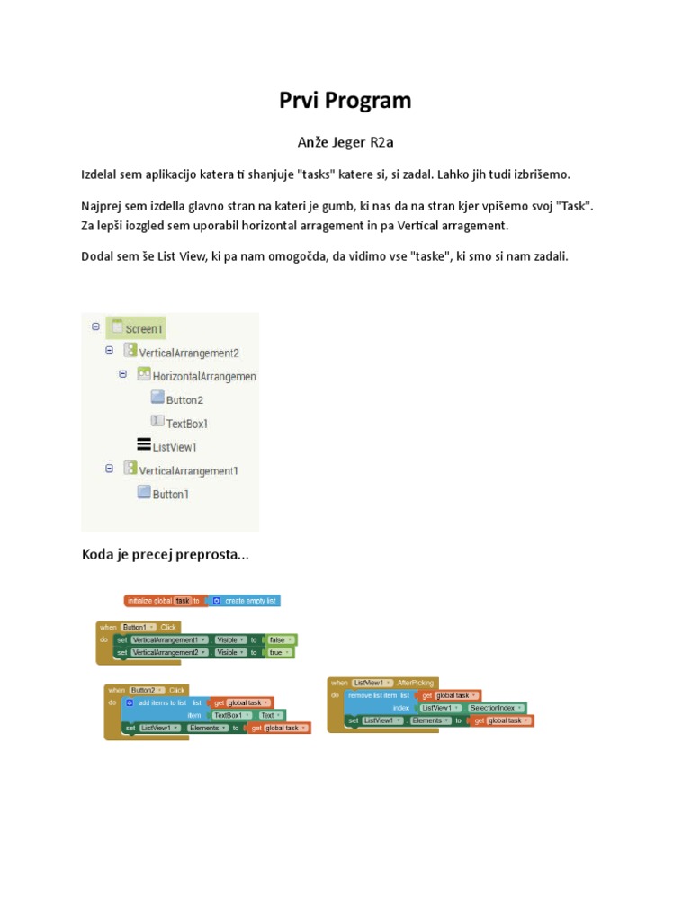 Prva Aplikacija | PDF