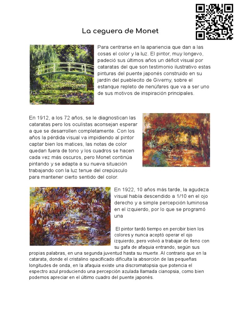 Monet | PDF | Claude Monet | Color